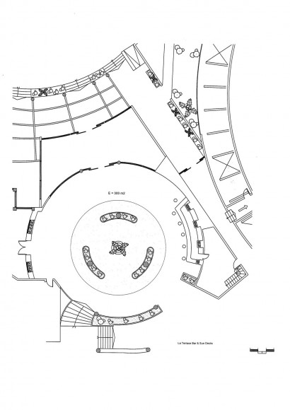 Oval Bar Floor Plan Plans Approved For Cafe, Bar, Wellness Garden,